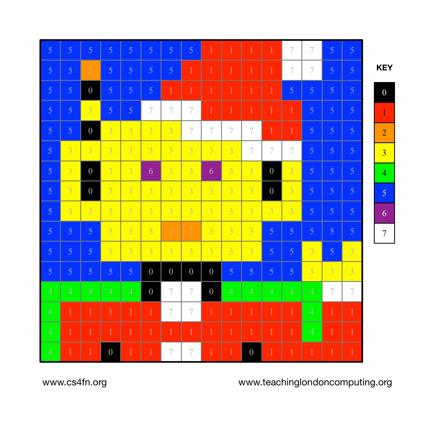 Christmas Pixel Puzzles | Teaching London Computing: A RESOURCE HUB ...