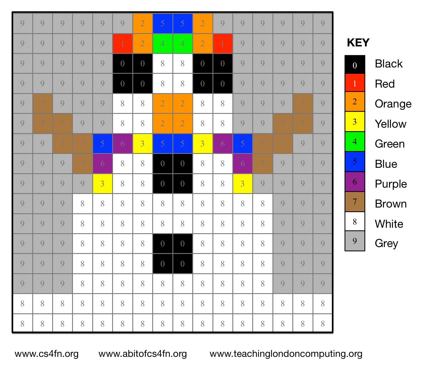 Christmas Pixel Puzzles | Teaching London Computing: A RESOURCE HUB ...