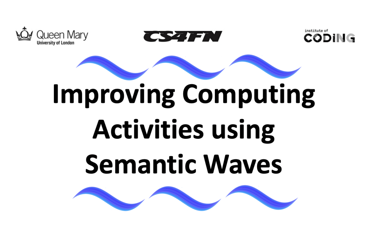 Free talk for teachers this Wed 4.30pm (20 May) w Prof Paul Curzon on ...