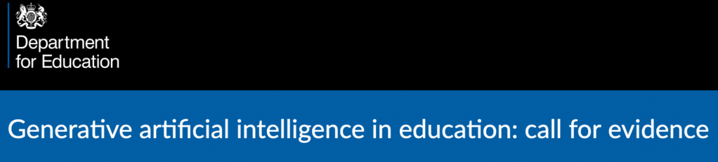 DfE Consultation: Generative artificial intelligence in education ...